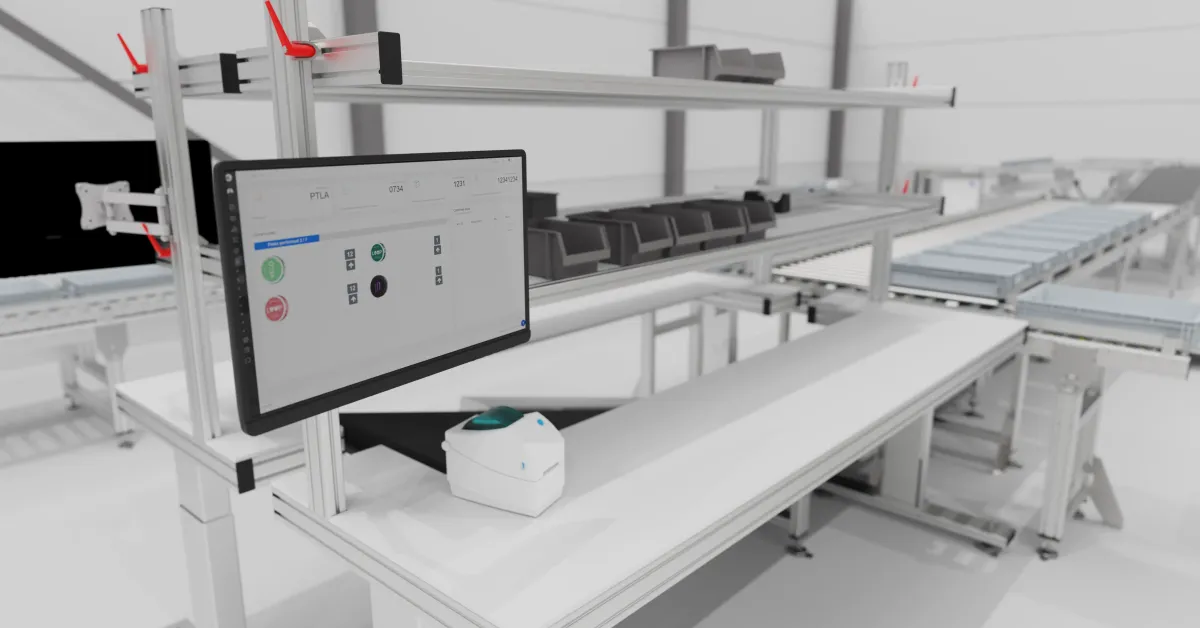 Manual packing station for e-commerce | e-motions